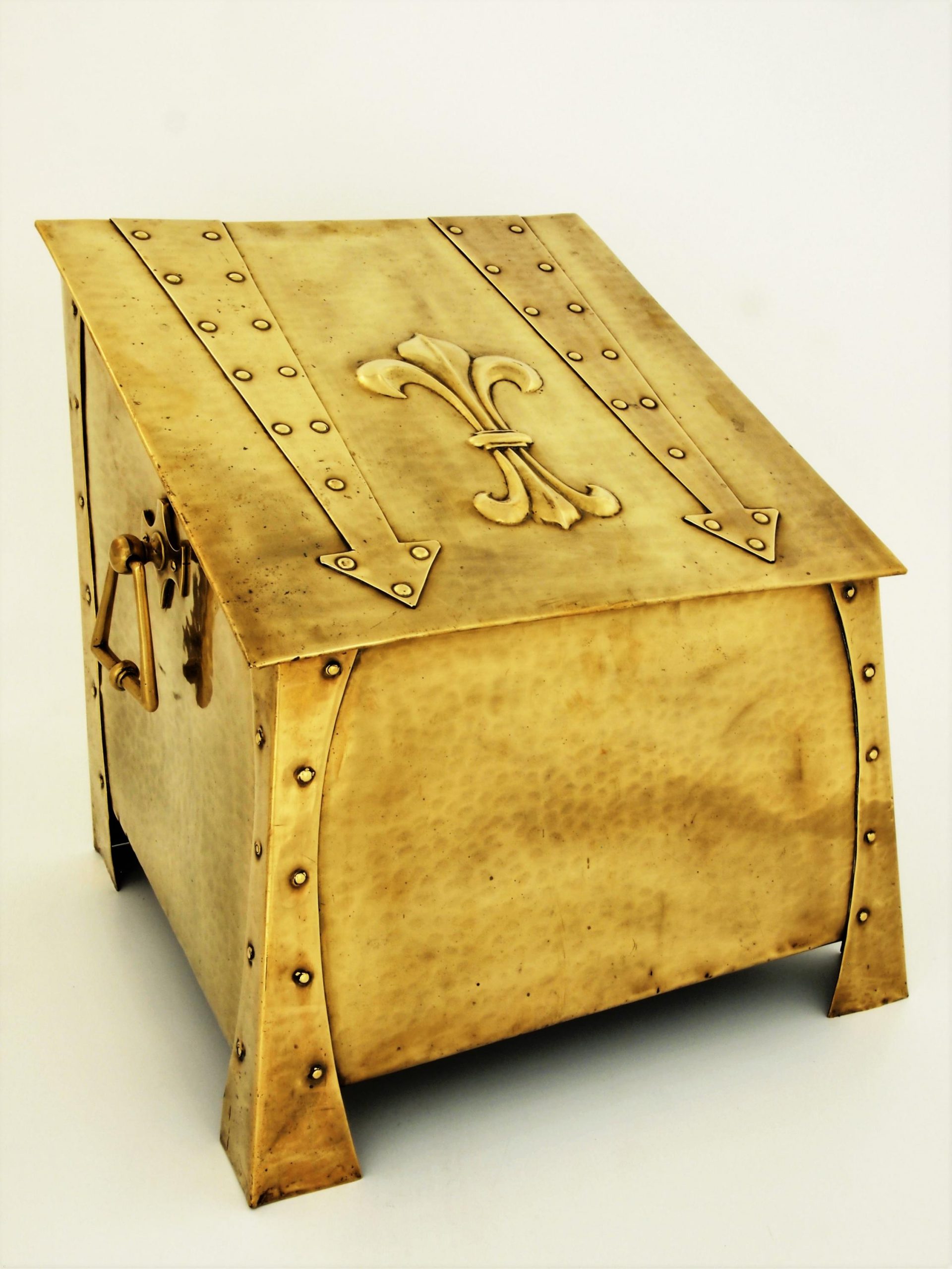 Brass Coal Box* - Nouveau Deco Arts