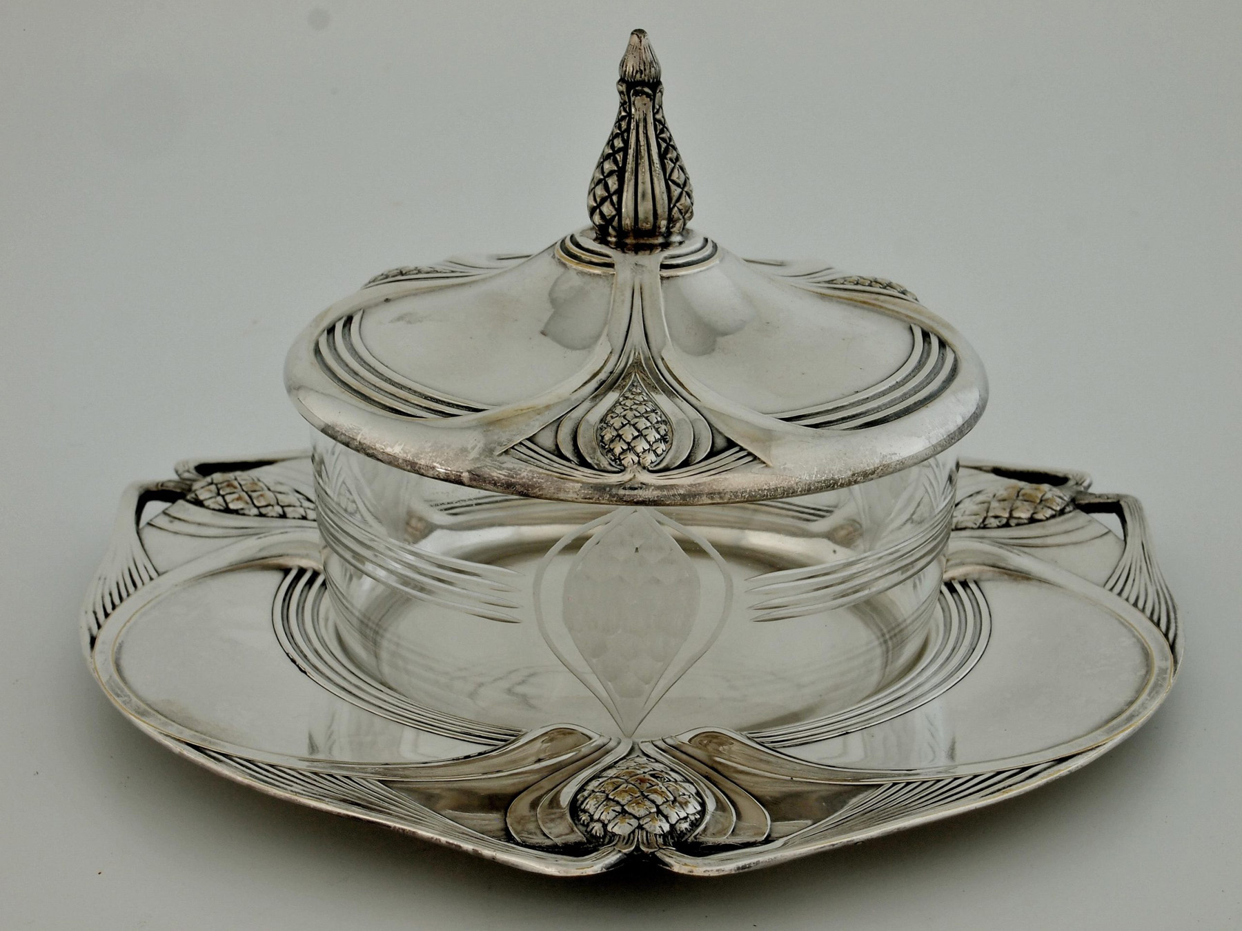 Butter Dish from WMF* - Nouveau Deco Arts