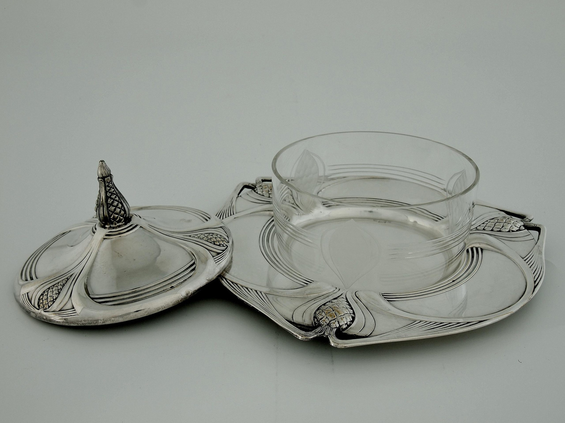 Butter Dish from WMF* - Nouveau Deco Arts