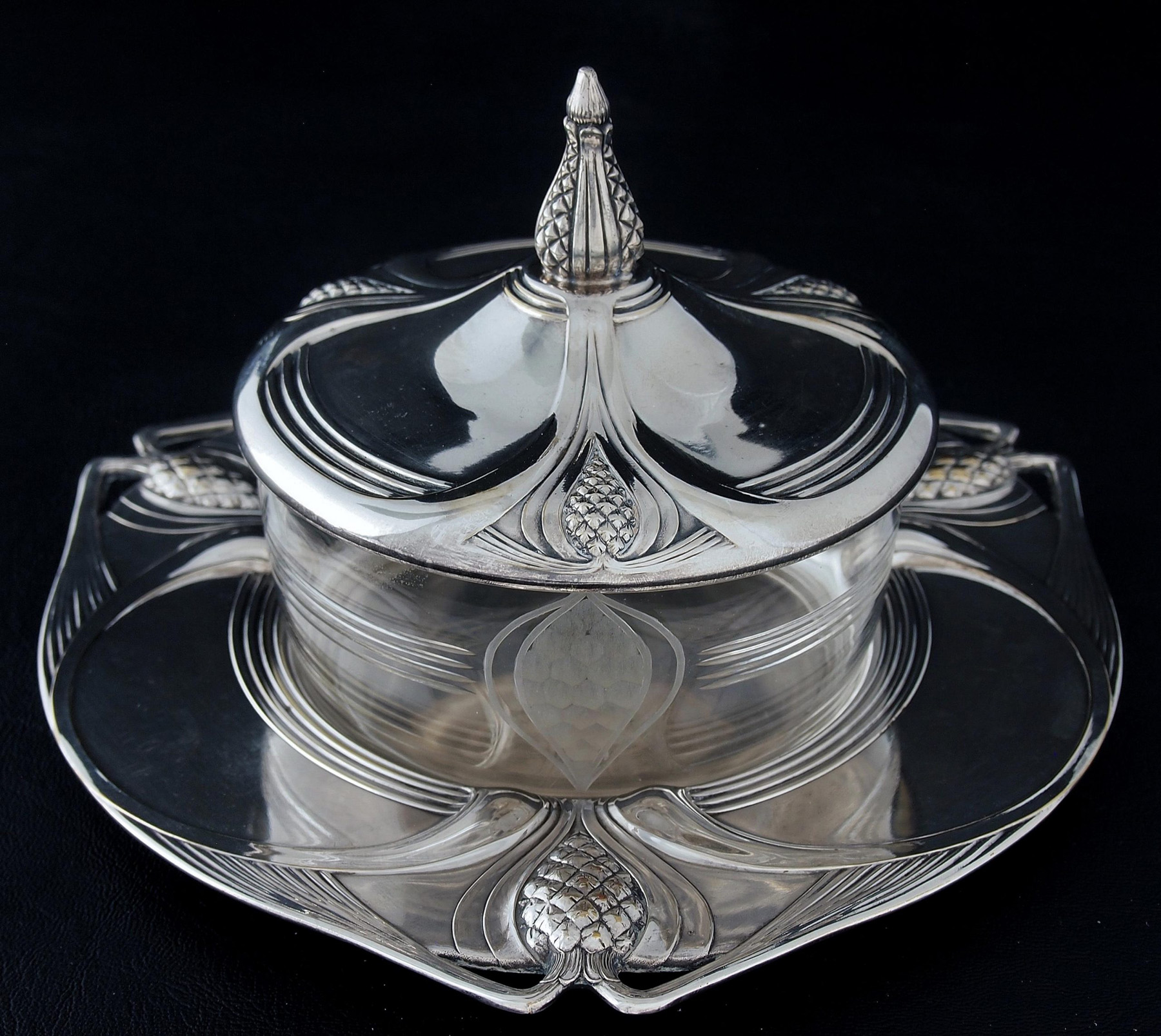 Butter Dish from WMF* - Nouveau Deco Arts