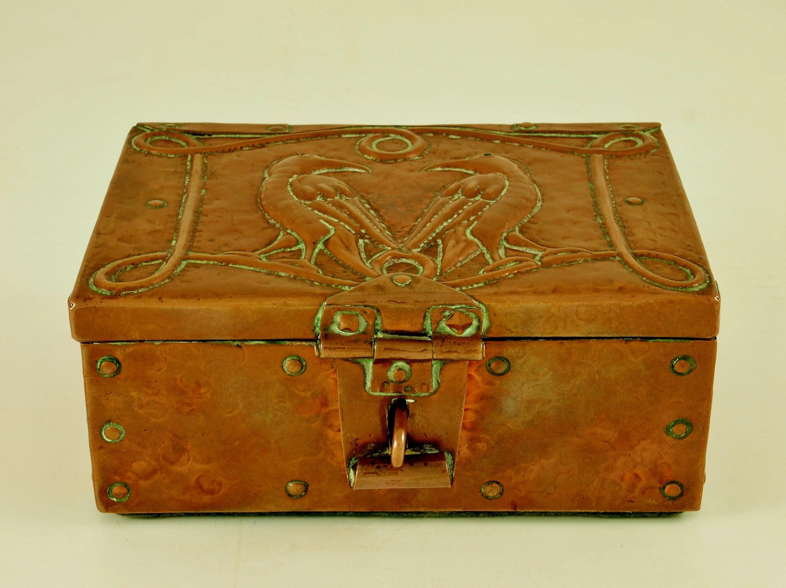 Copper Clad Box by John Pearson - Nouveau Deco Arts