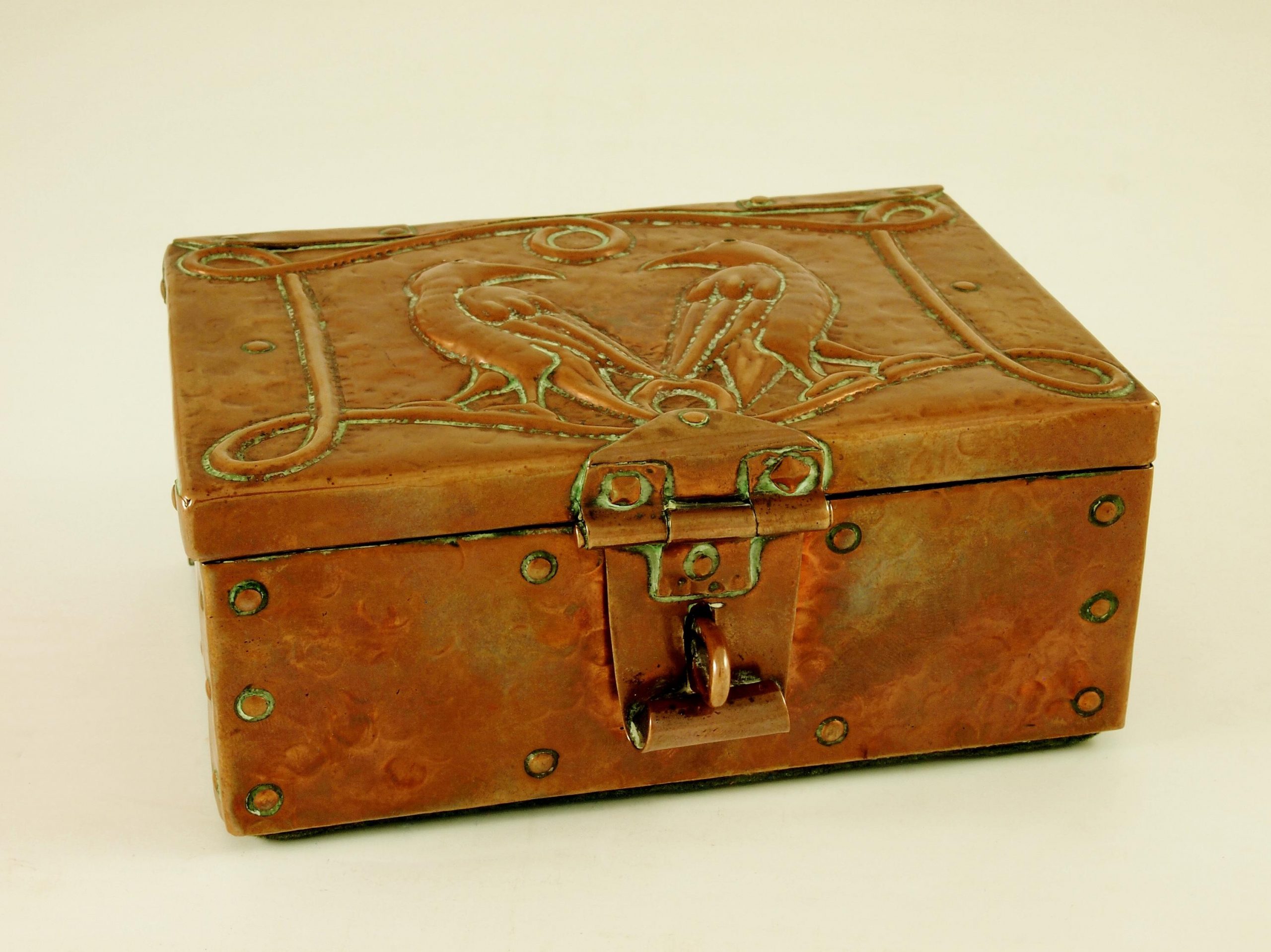 Copper Clad Box by John Pearson - Nouveau Deco Arts