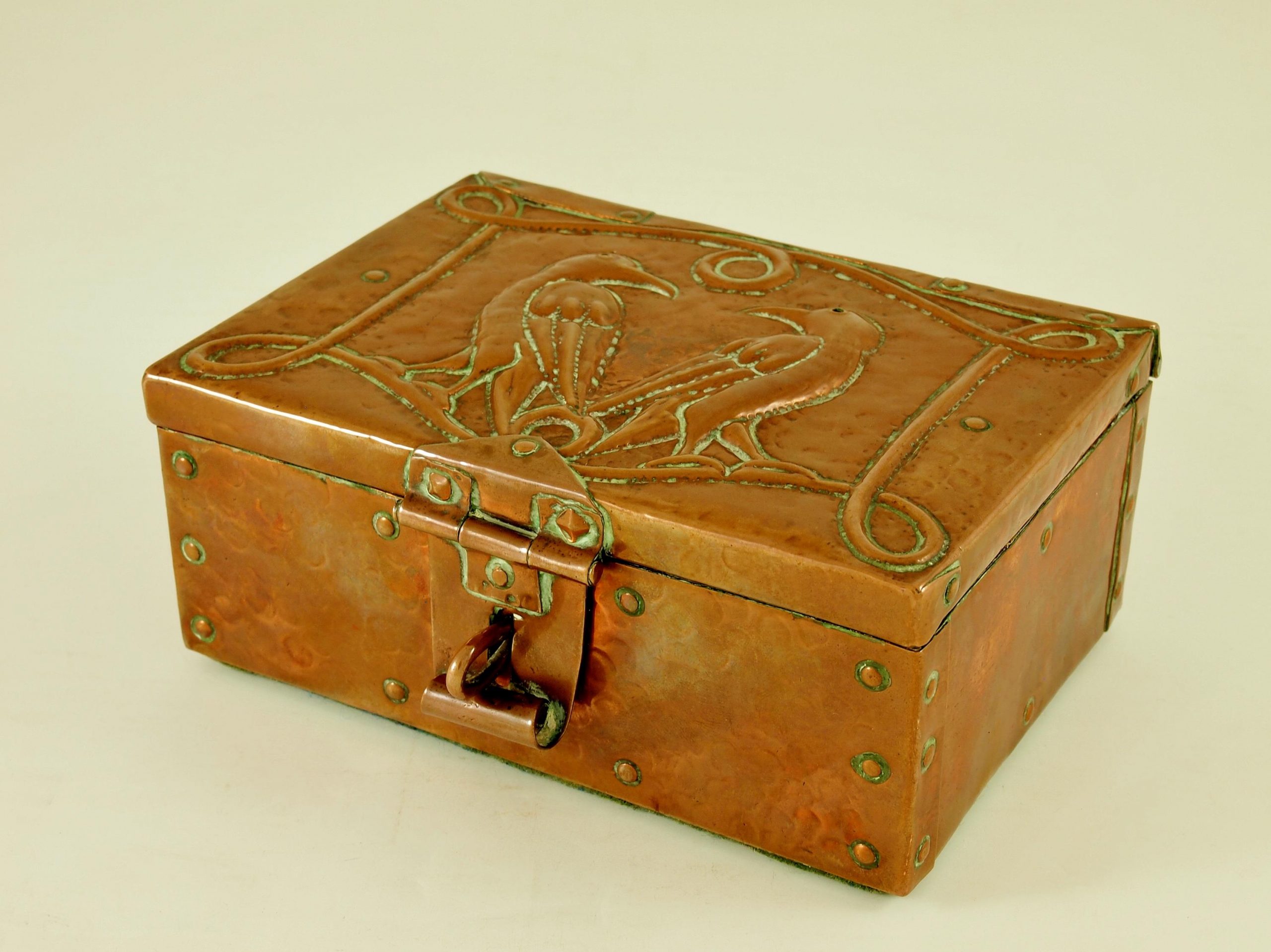 Copper Clad Box by John Pearson - Nouveau Deco Arts