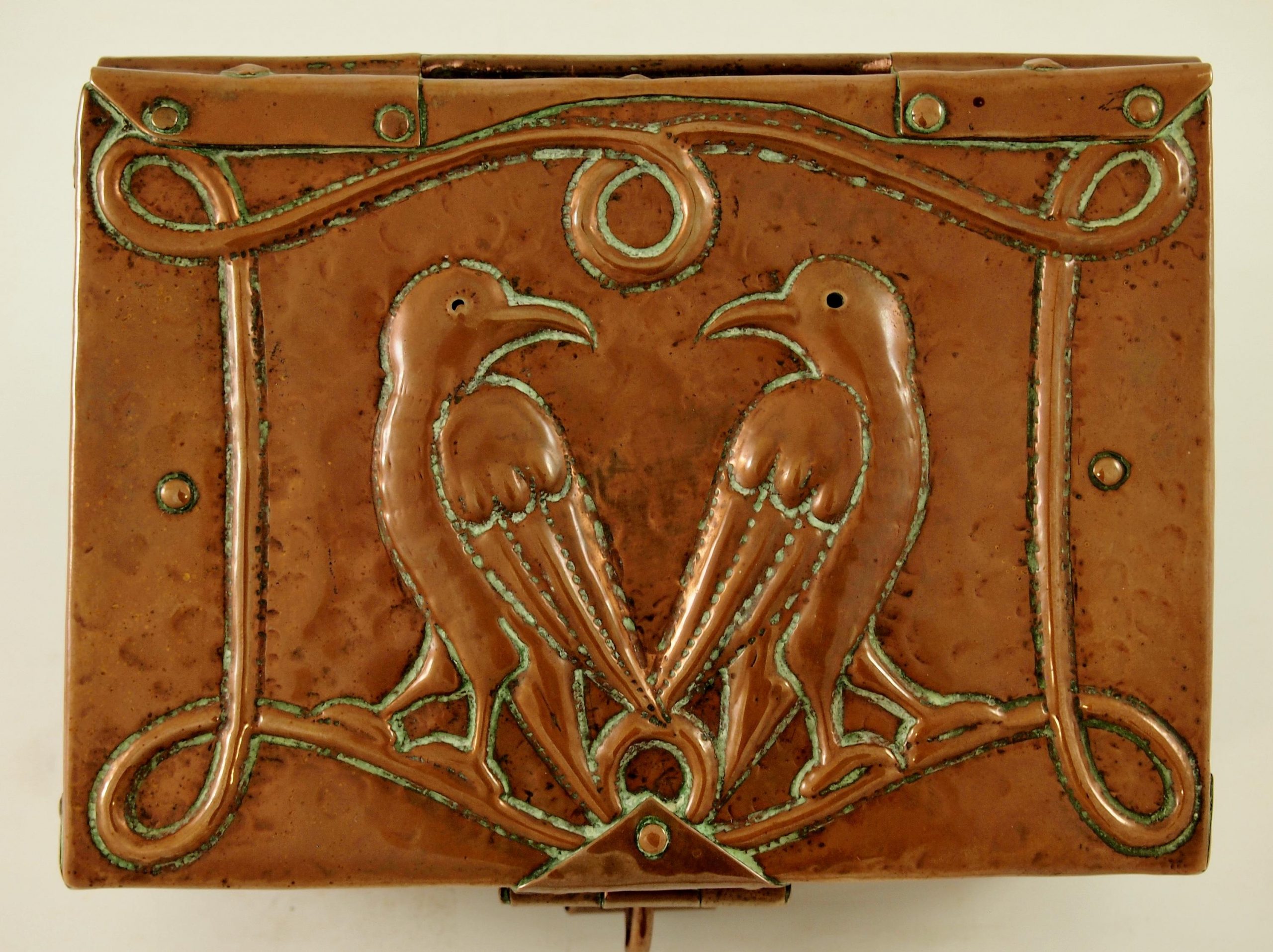 Copper Clad Box by John Pearson - Nouveau Deco Arts