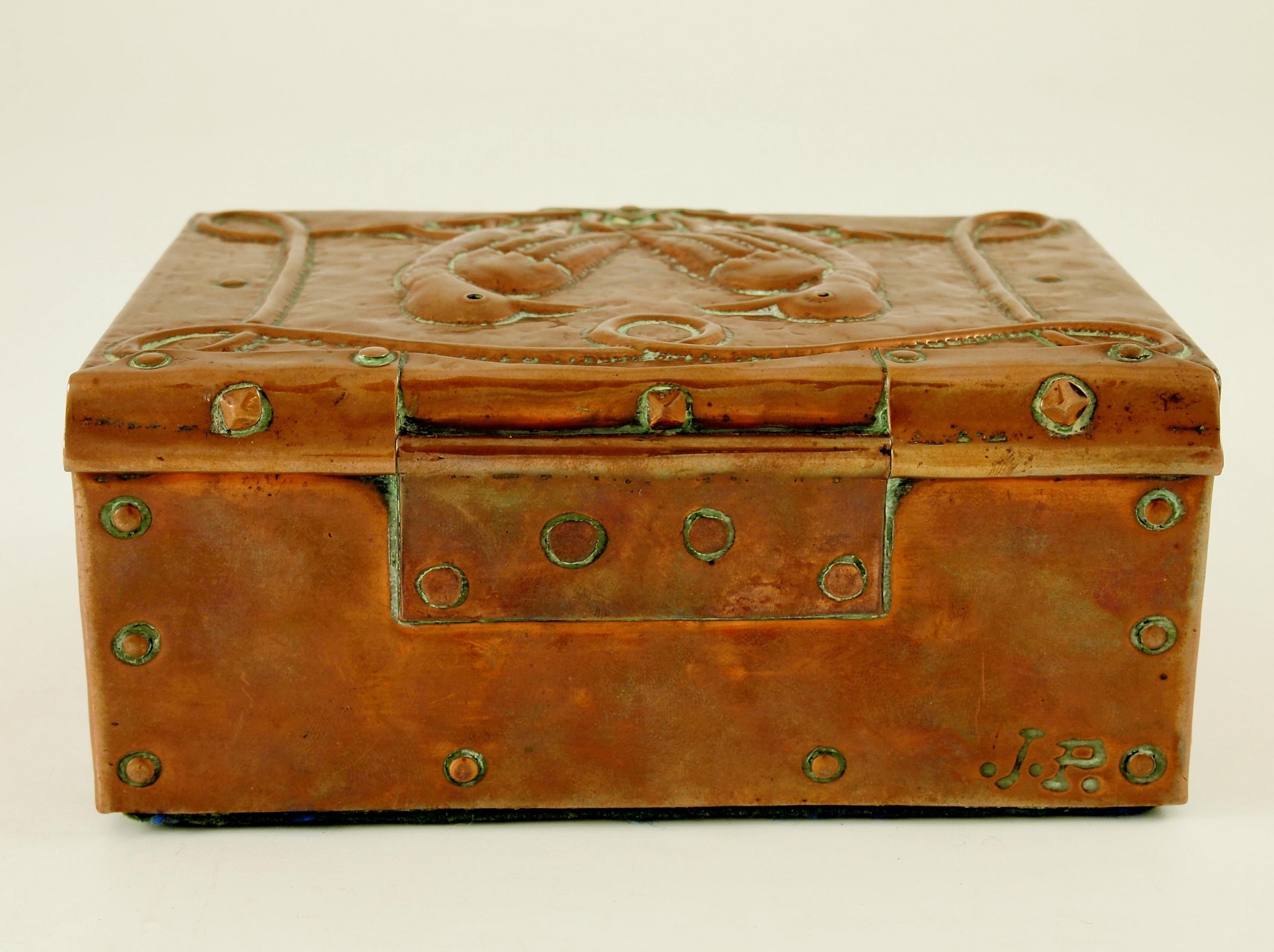 Copper Clad Box by John Pearson - Nouveau Deco Arts