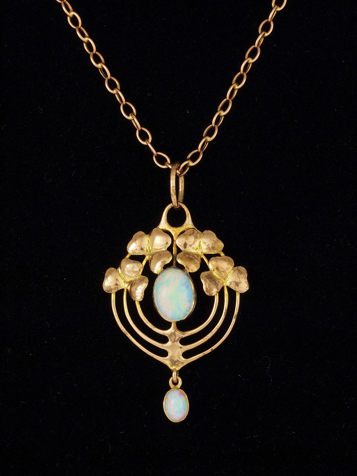 Murrle Bennett Gold and Opals* - Nouveau Deco Arts