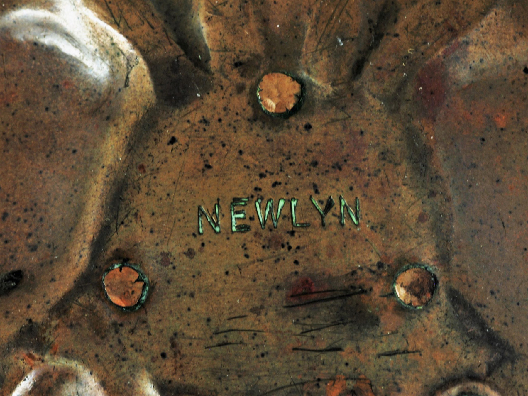 Newlyn Copper Candlestick* - Nouveau Deco Arts