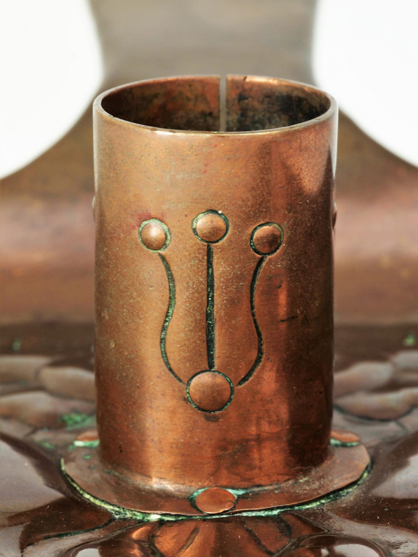 Newlyn Copper Candlestick* - Nouveau Deco Arts
