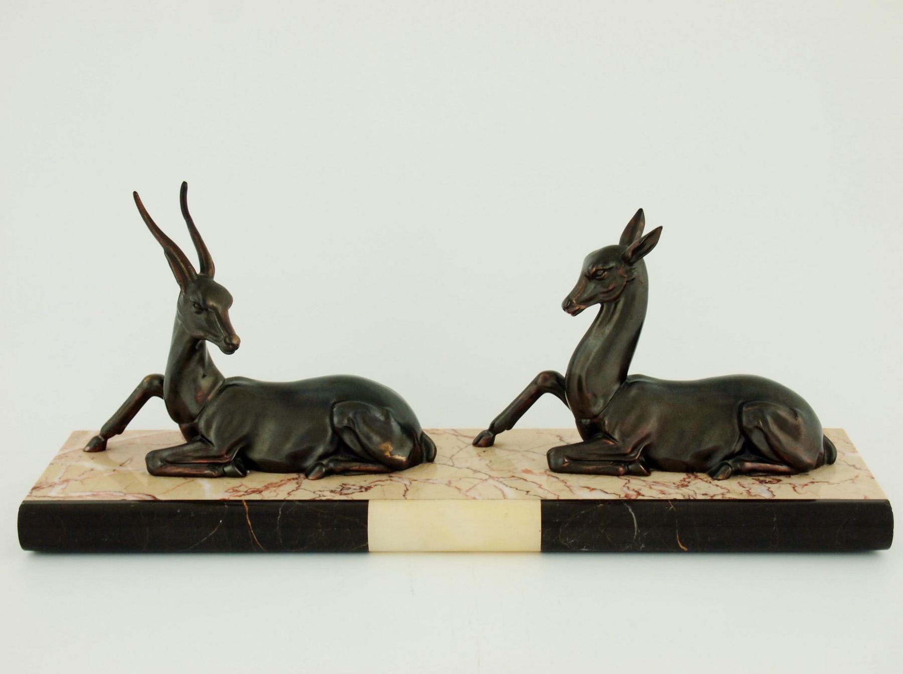 Pair of Art Deco Deer* - Nouveau Deco Arts