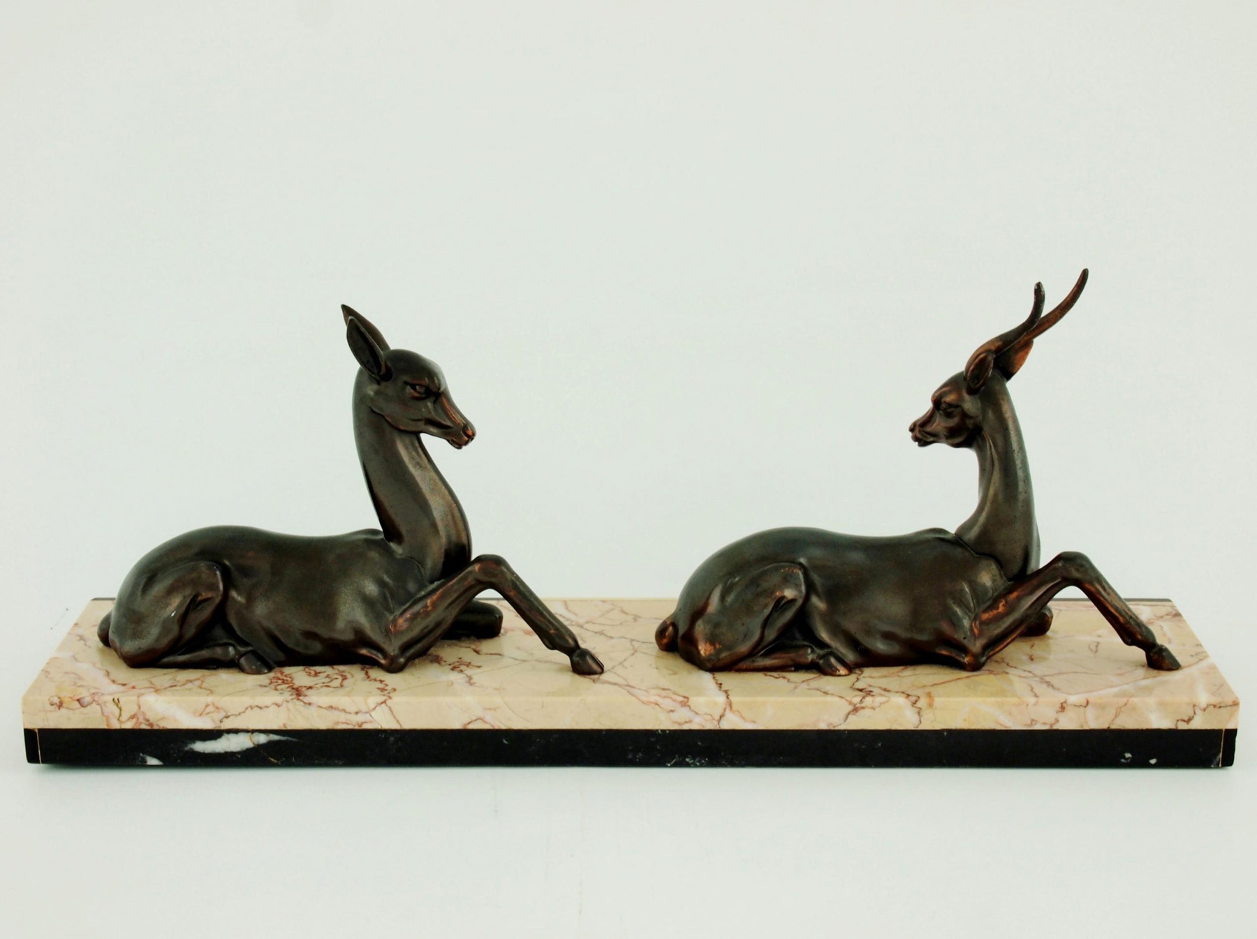 Pair of Art Deco Deer* - Nouveau Deco Arts
