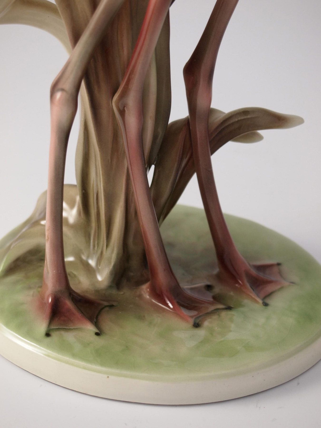 Porcelain Flamingos* - Nouveau Deco Arts