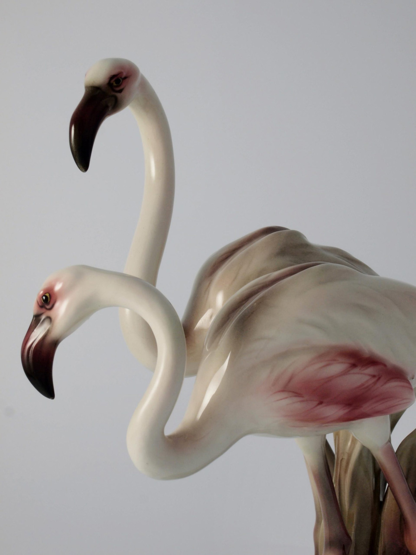 Porcelain Flamingos* - Nouveau Deco Arts