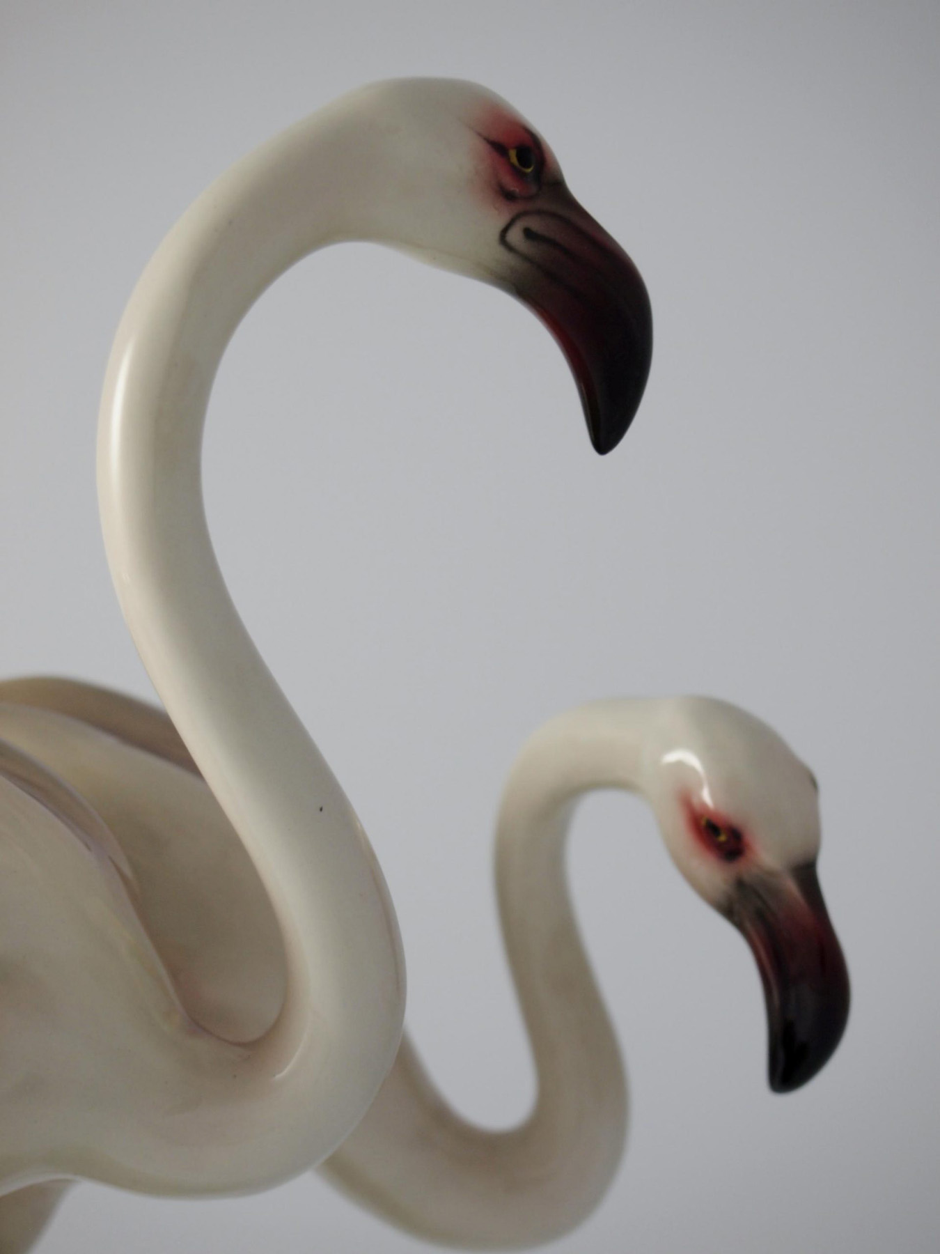 Porcelain Flamingos* - Nouveau Deco Arts