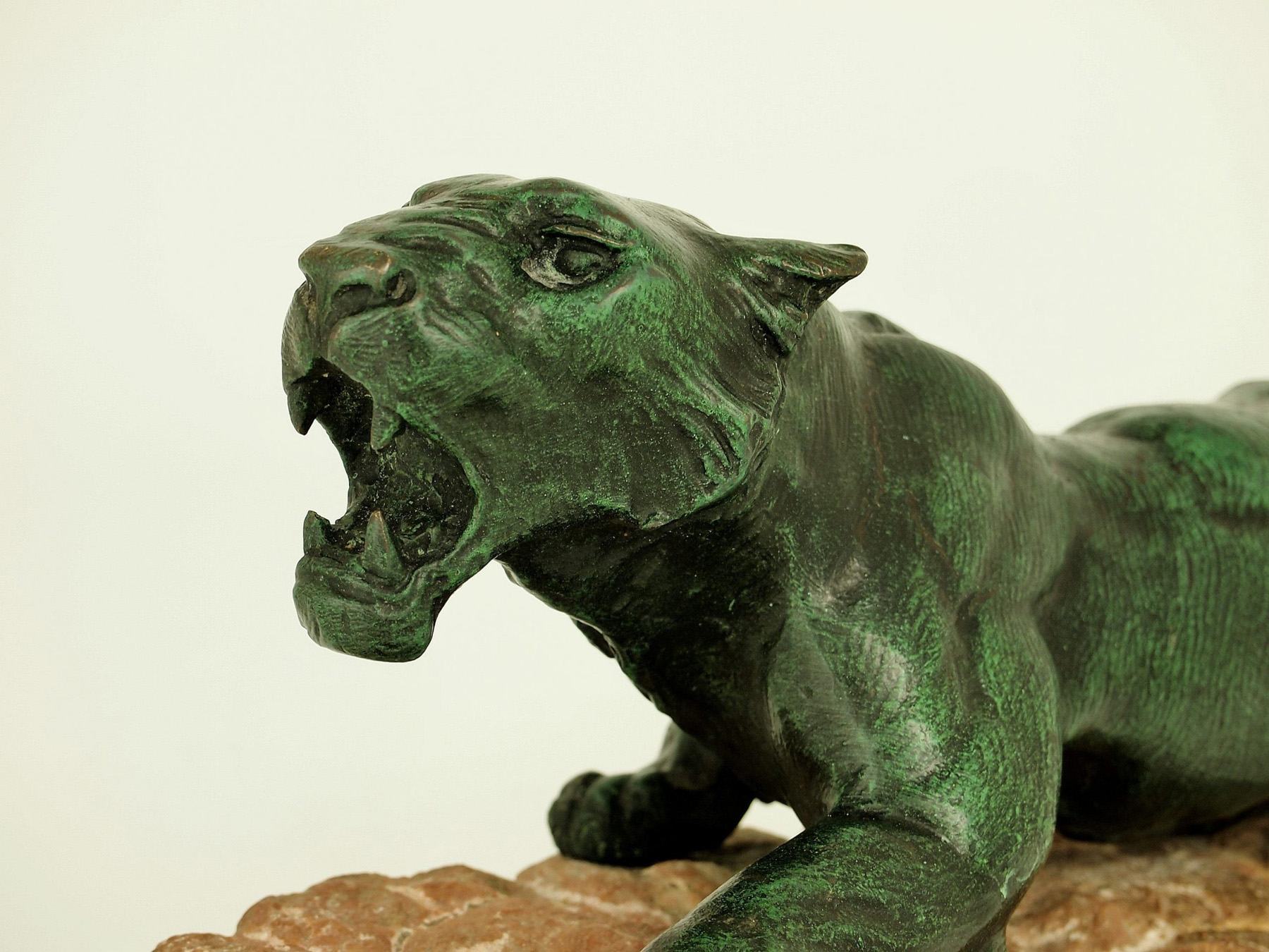 Richard Fath Art Deco Bronze Panther* - Nouveau Deco Arts