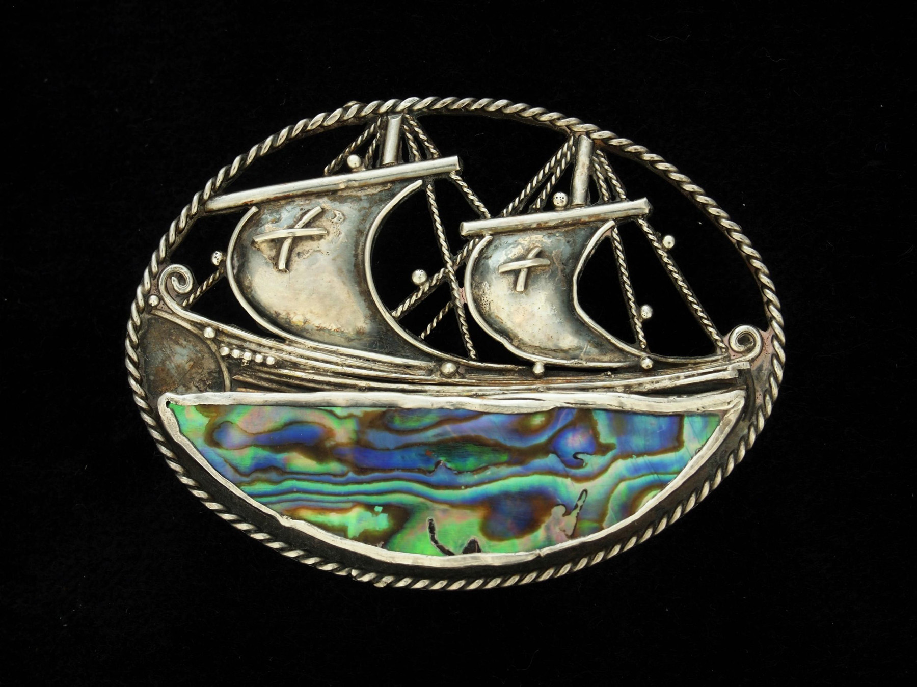 Scottish Arts & Crafts Brooch by Mary Thew - Nouveau Deco Arts