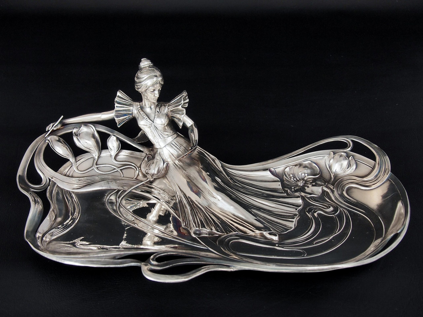 WMF Silver Plated Card Tray* - Nouveau Deco Arts