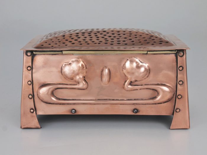 Art Nouveau Copper Box - Nouveau Deco Arts