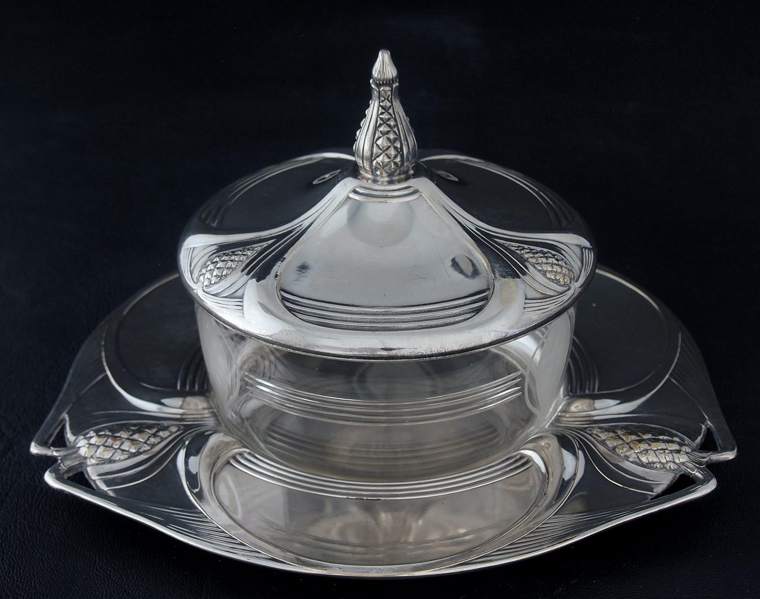 Butter Dish from WMF* - Nouveau Deco Arts