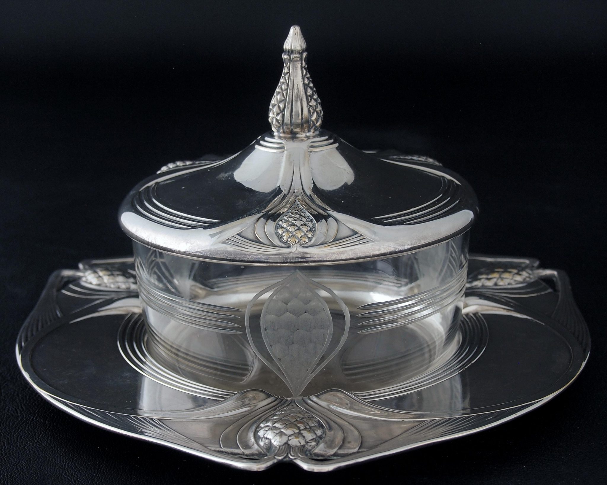 Butter Dish from WMF* - Nouveau Deco Arts