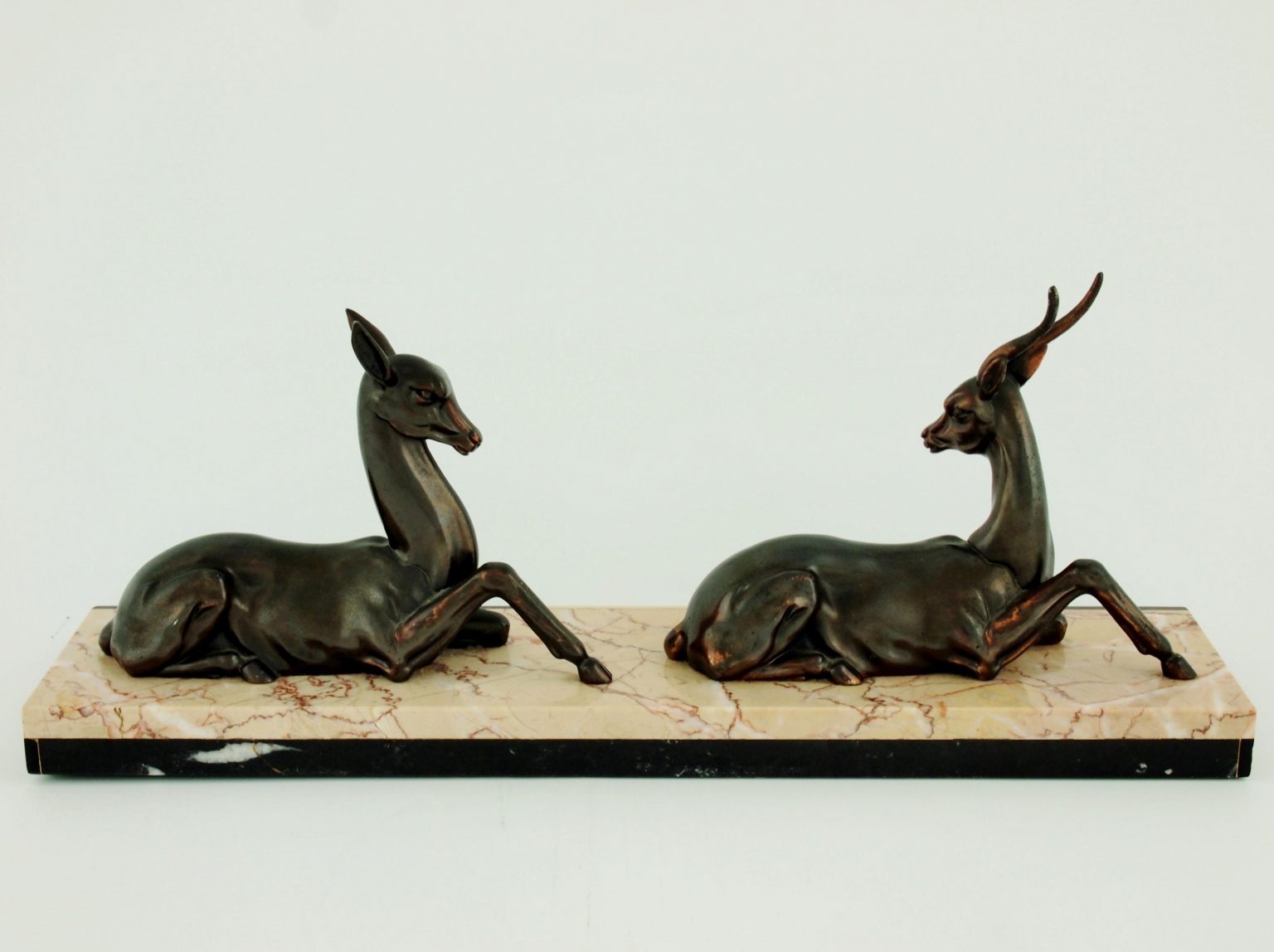 Pair of Art Deco Deer* - Nouveau Deco Arts
