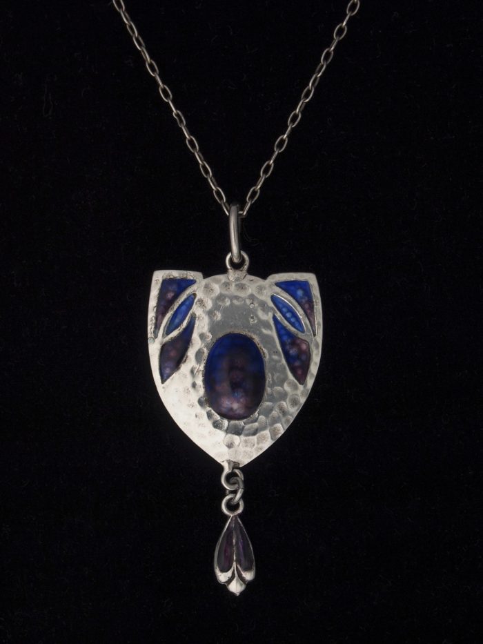 Fenton Shield-Shaped Pendant* - Nouveau Deco Arts