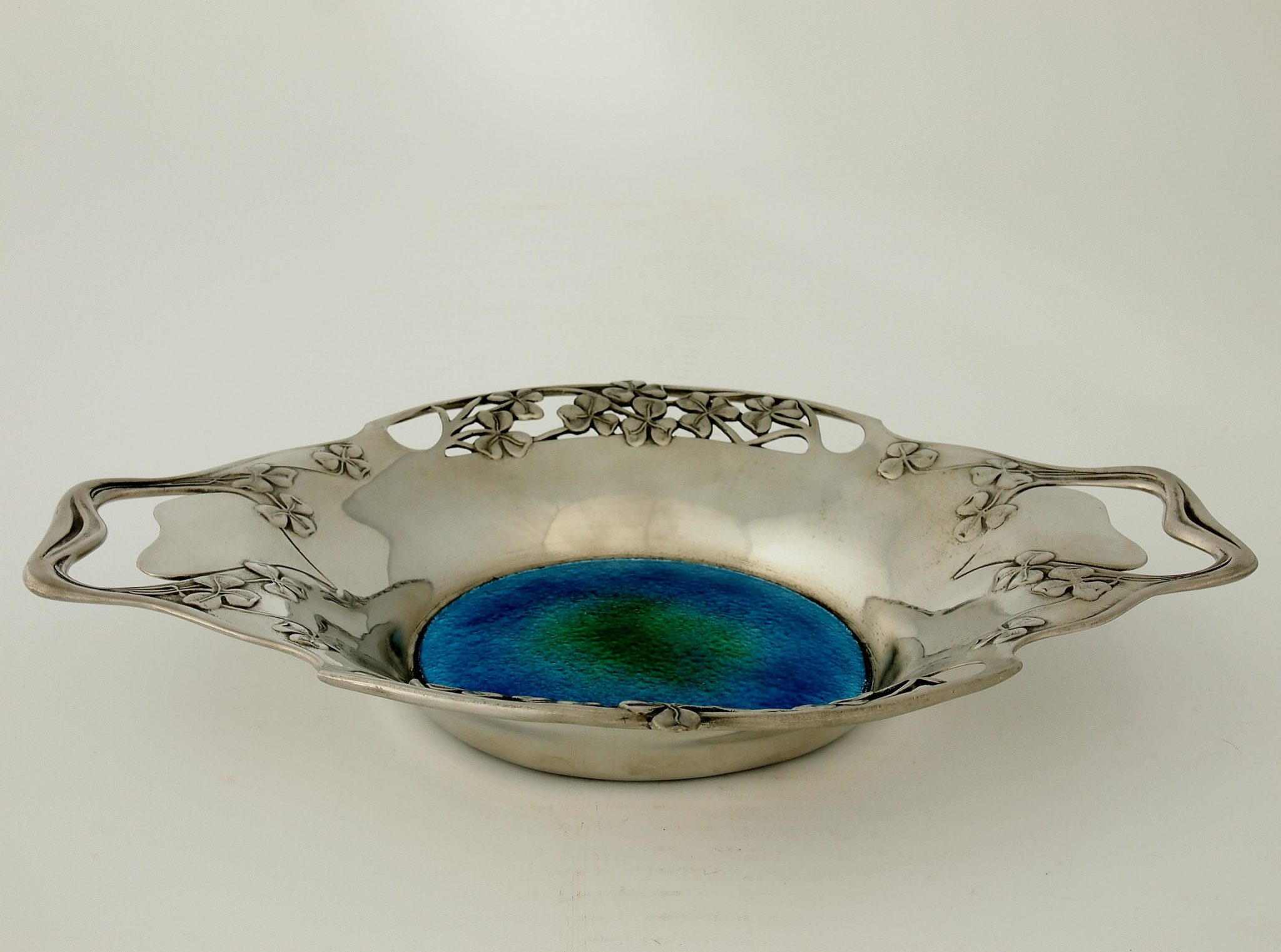 Liberty Pewter & Enamel Dish - Nouveau Deco Arts