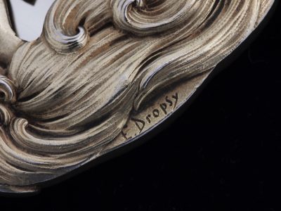 Art Nouveau Mirror Locket by Dropsy* - Nouveau Deco Arts