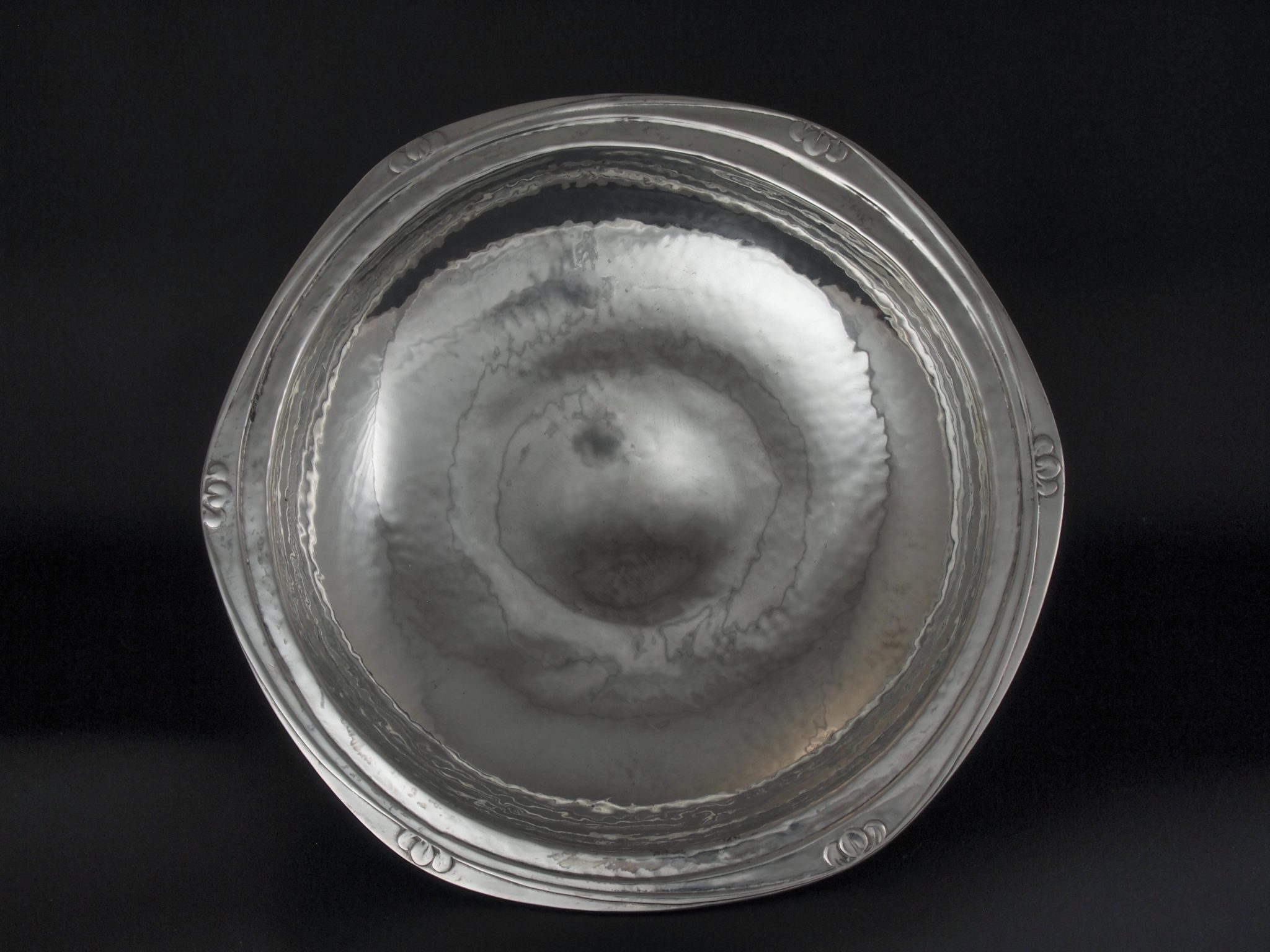 Liberty Polished Pewter Tazza - Nouveau Deco Arts