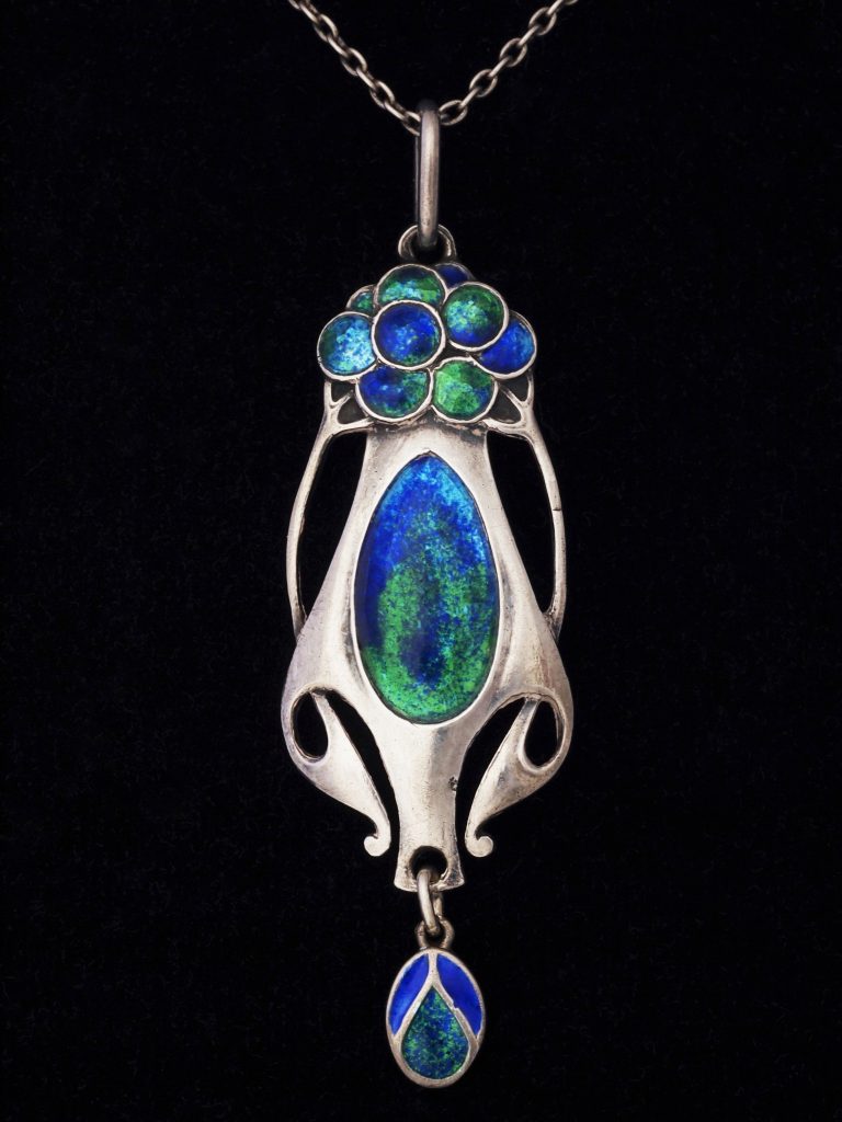 Murrle Bennett Enamelled Pendant* - Nouveau Deco Arts